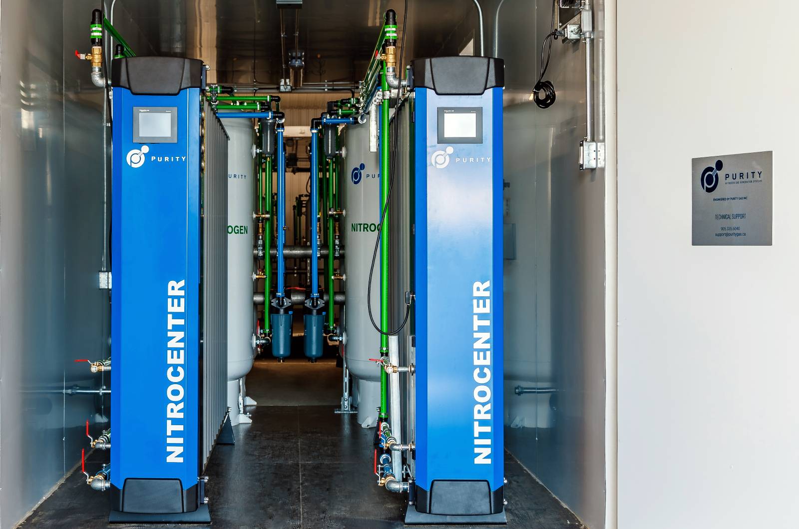 On-Site Nitrogen Generation - Purity Gas